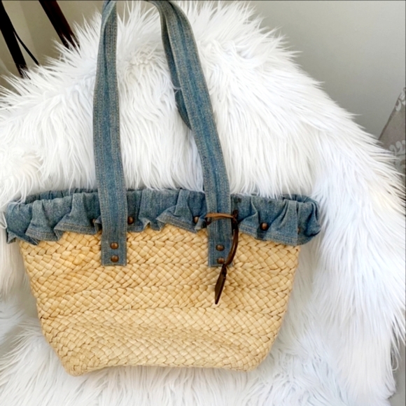 Polo Ralph Lauren | Bags | Polo Ralph Lauren Safari Straw Tote | Poshmark